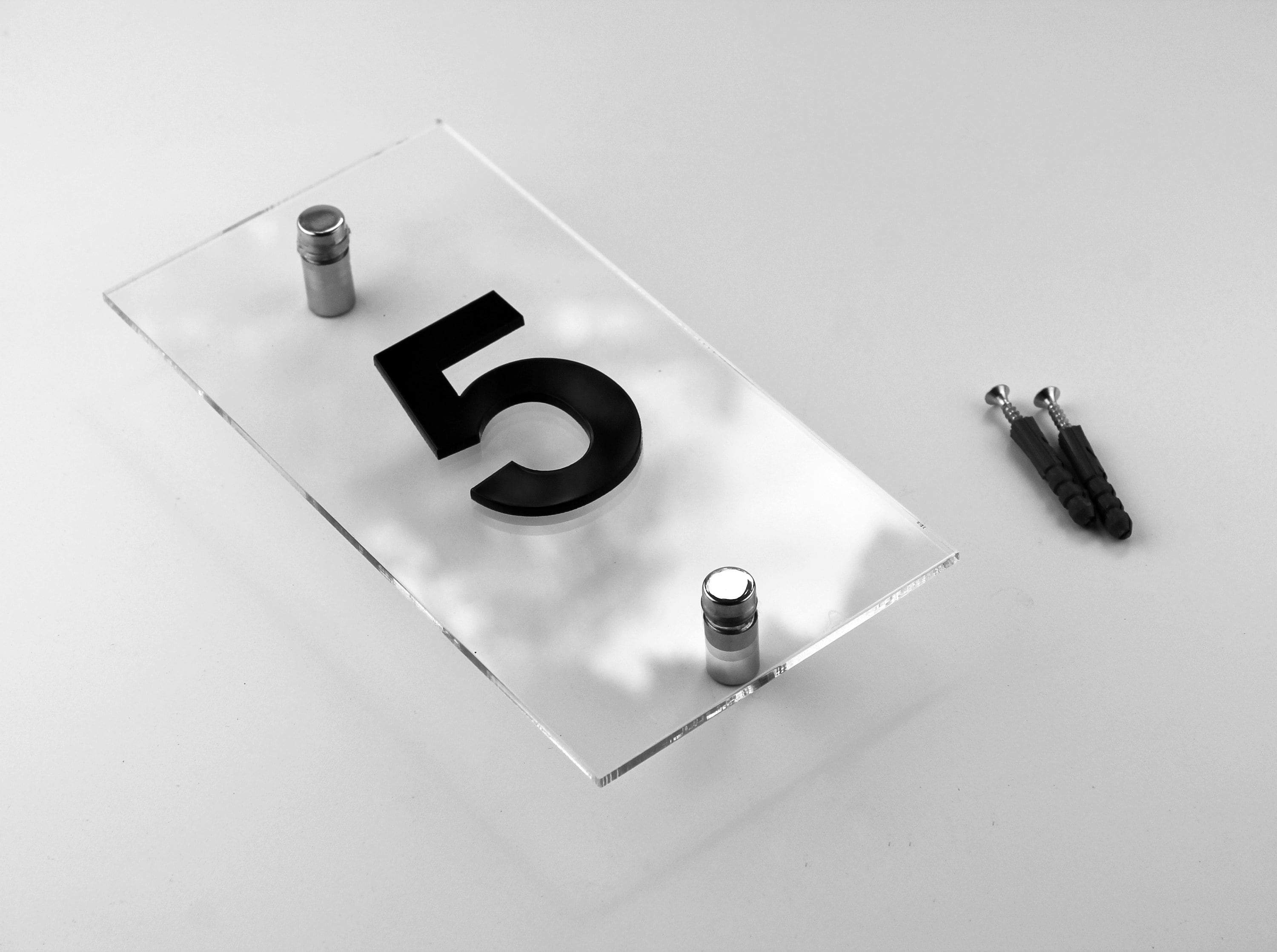 Bsign - Office Door Numbers Sign - Room Numbers - Hotel Door Plaques ...