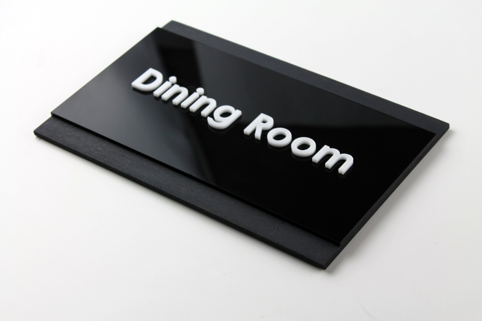 Bsign - Acrylic Business Sign, Media Room Sign, Dining Room Sign, North ...