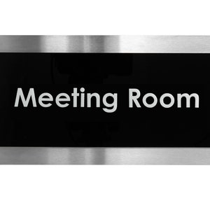 Bsign - Custom Steel Door Sign for Office - Custom Door Plate - Hotel ...