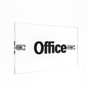 Custom Bsign - Office Door Sign - Apartment Door Plaque - Etsy