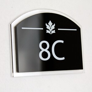 Door Numbers - Decal for Door - Front Door Sticker - Number Plate ...