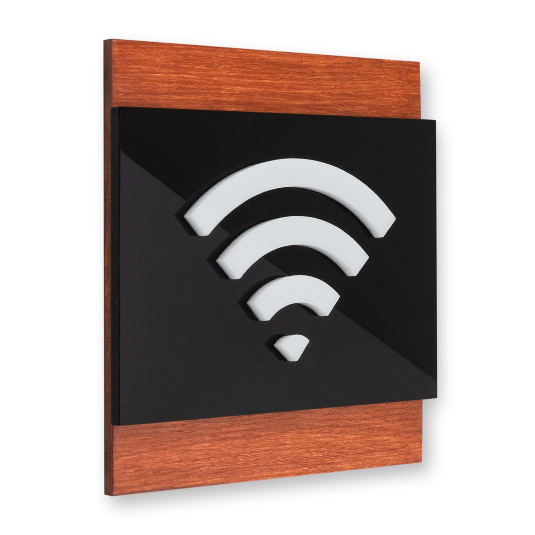 Bsign - Wifi Guest Room Sign- Add Your Password - Wi-fi Internet Sign ...