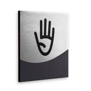 Bsign - Office Staff Only Sign - Metal Stop Signage - Jure Design - Etsy