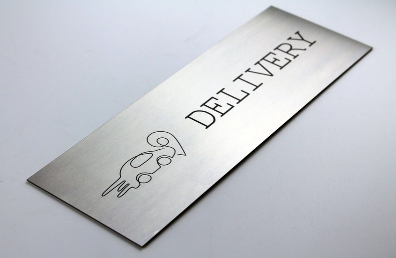 Bsign - Modern Metal Custom Sign for Office - Personalized Wall Door ...
