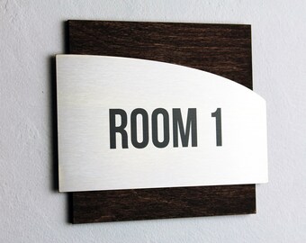 Room Number Sign | Etsy