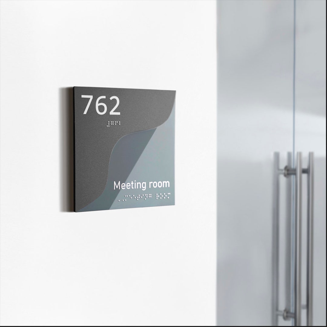 Custom Acrylic Hotel Room Number Apartment Door Sign - Bsign ...
