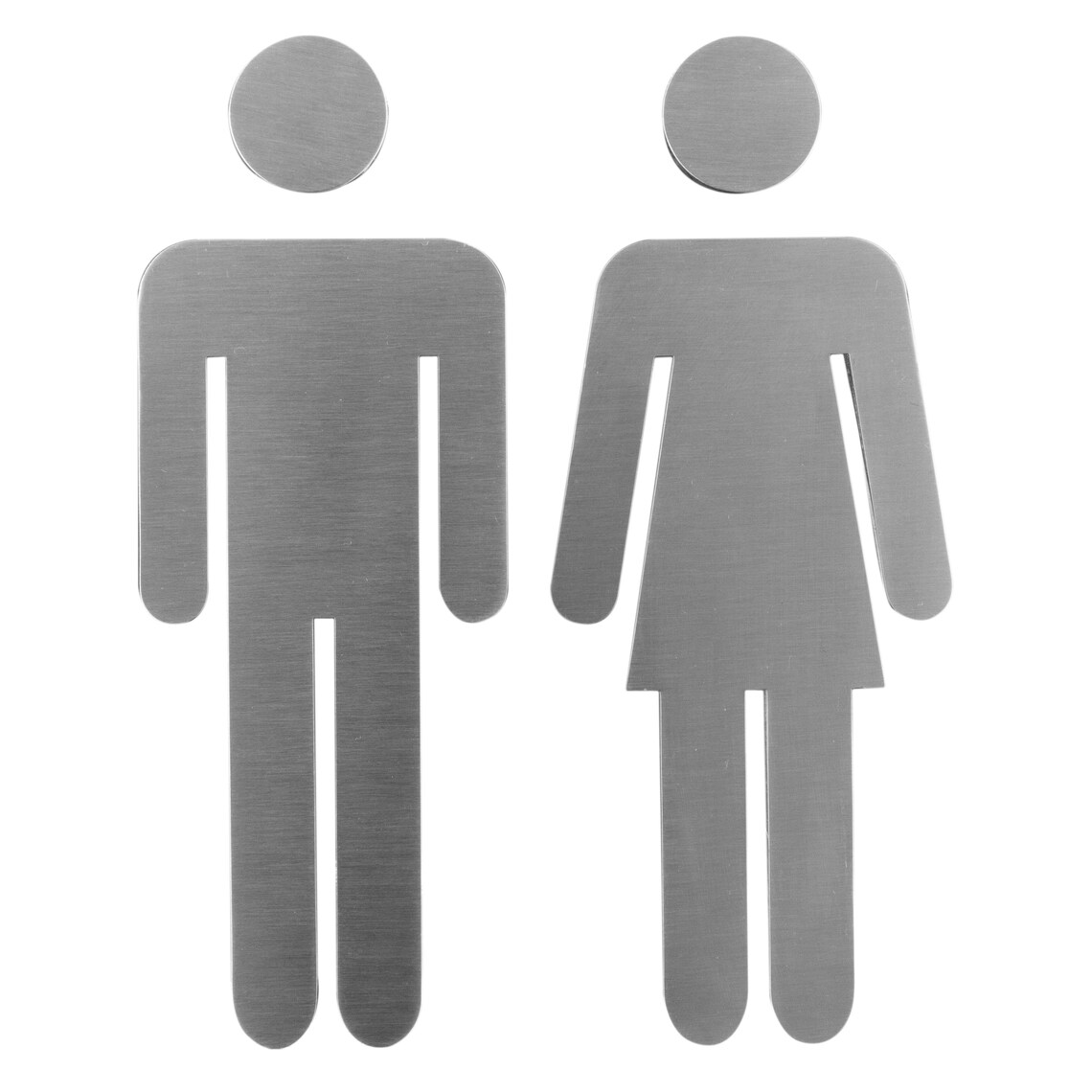 Bsign - Restroom Sign - WC Bathroom Signage - Door Sign for Bathroom ...
