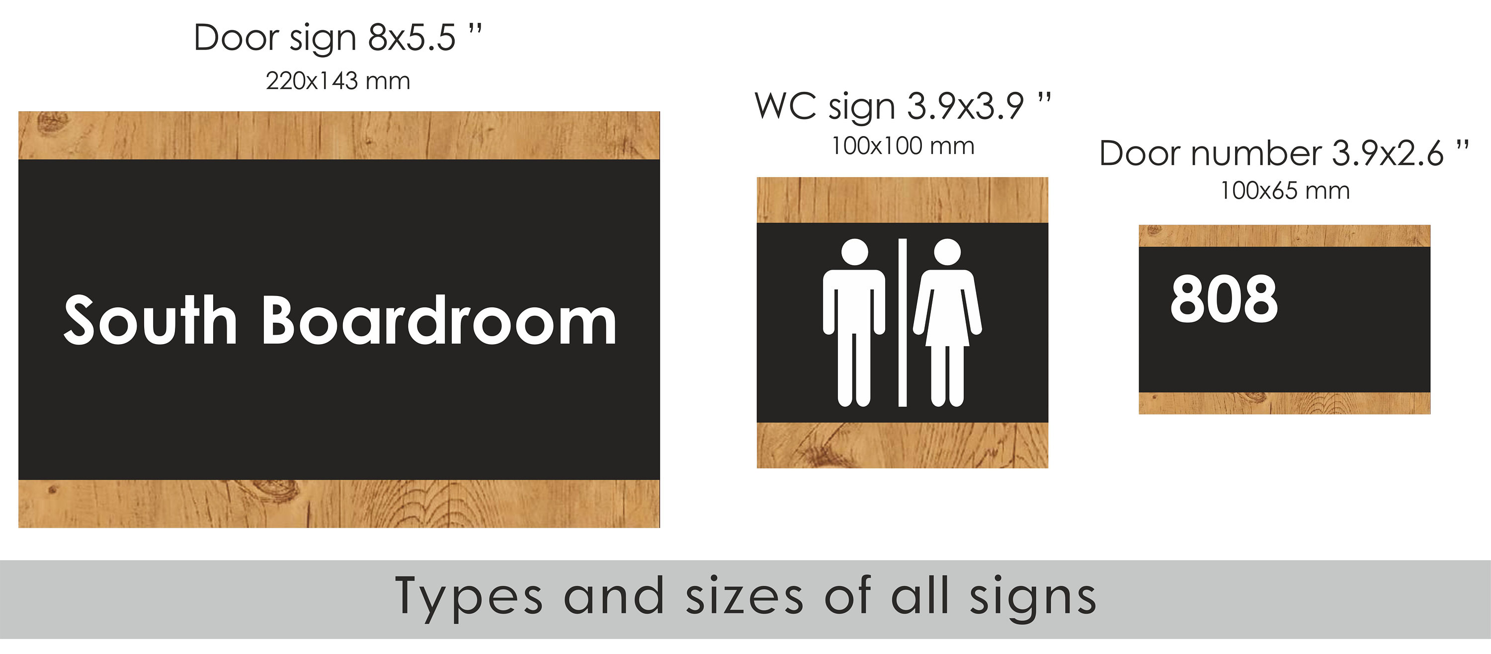 Bsign - Acrylic Business Sign, Media Room Sign, Dining Room Sign, North ...