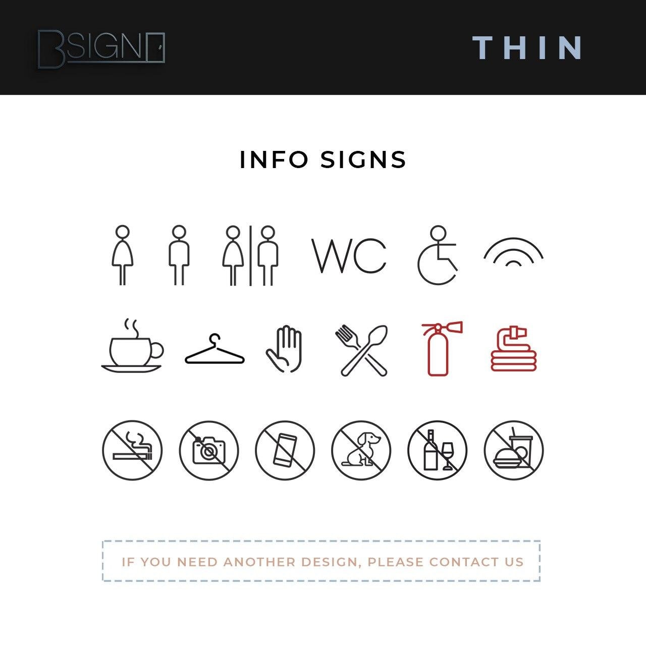 Ladies Restroom Sign Modern Toilet Sign Restroom Signage - Etsy UK