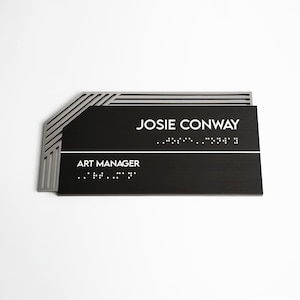 Office Door Number Sign With Personalized Name Custom Door Sign Office ...