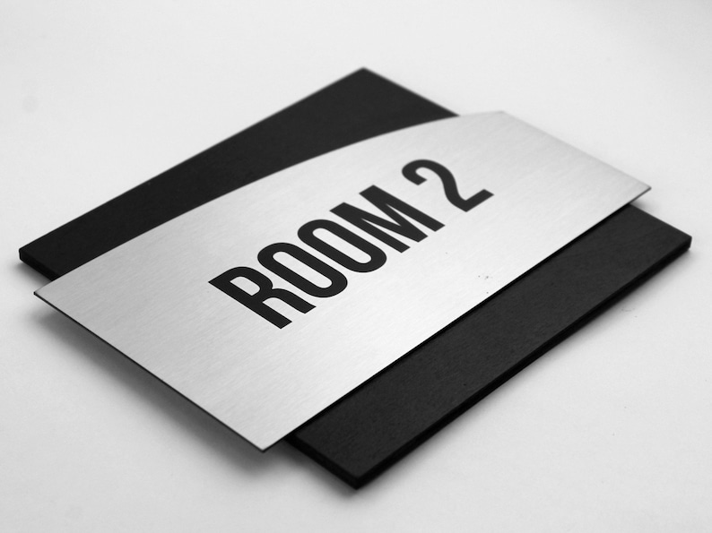 Bsign - Door Number Sign - Modern Exam Room Numbers - Apartment Door ...