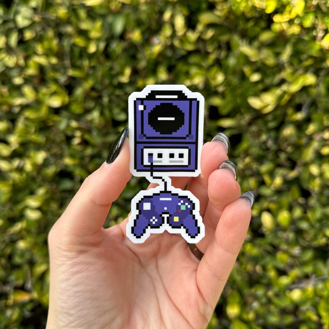 Gamecube Sticker | 8 Bit - Etsy