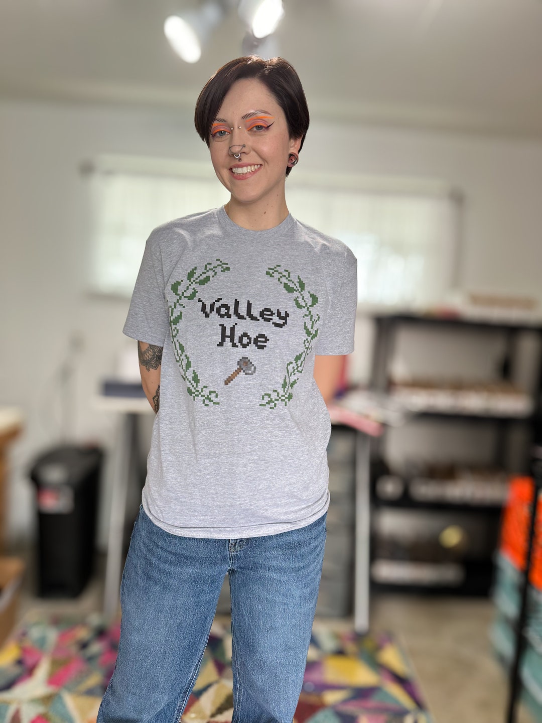 Stardew Valley Hoe Shirt | Funny Shirt | Gamer Gift - Etsy