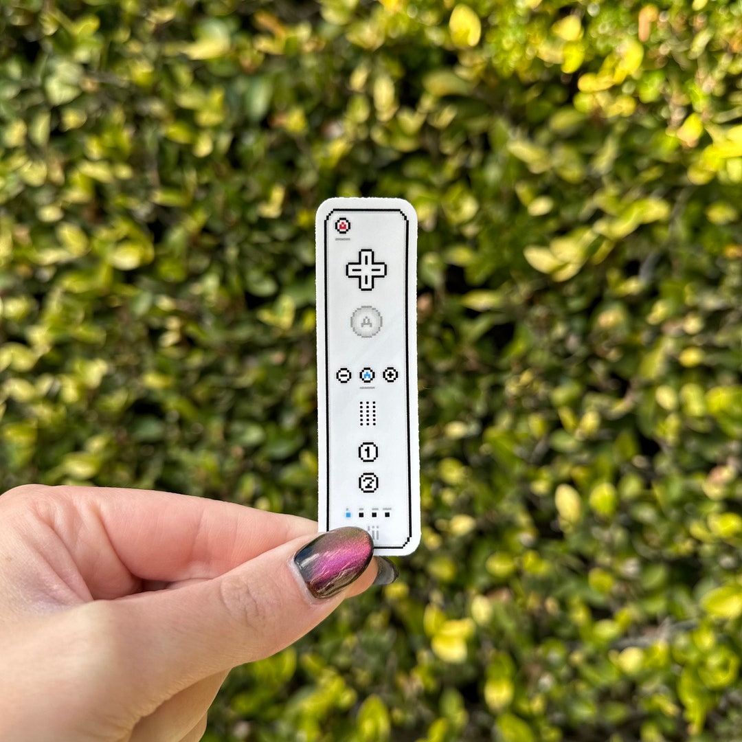 Nintendo Wii Sticker, Video Game Sticker - Etsy