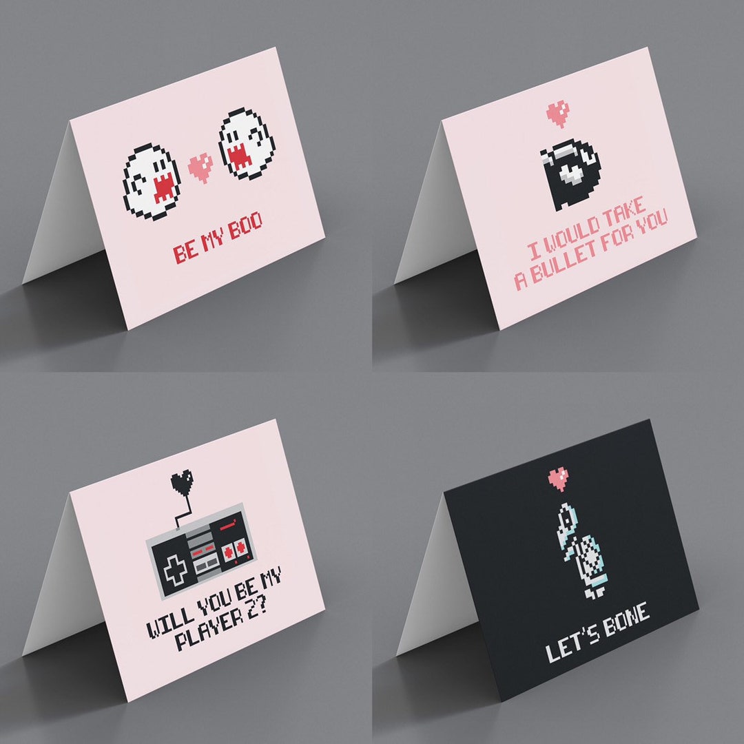 Mario Brothers Cards 4x6 - Etsy