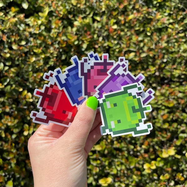 Stardew Junimo Stickers - Etsy