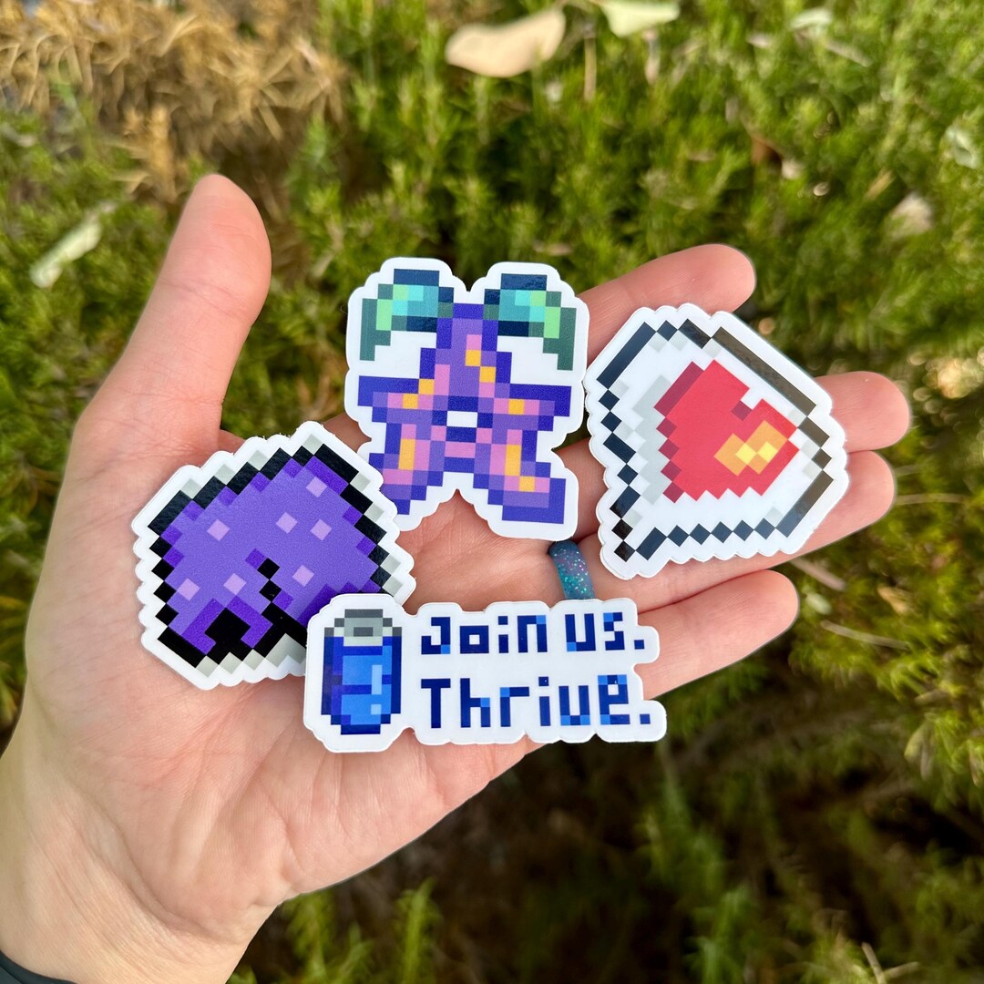 Stardew Valley Icons Sticker Pack - Etsy
