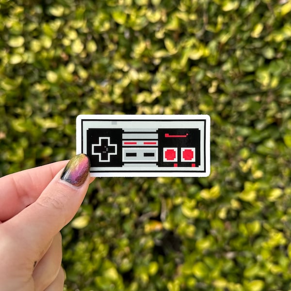 Nintendo Controller Sticker - Etsy