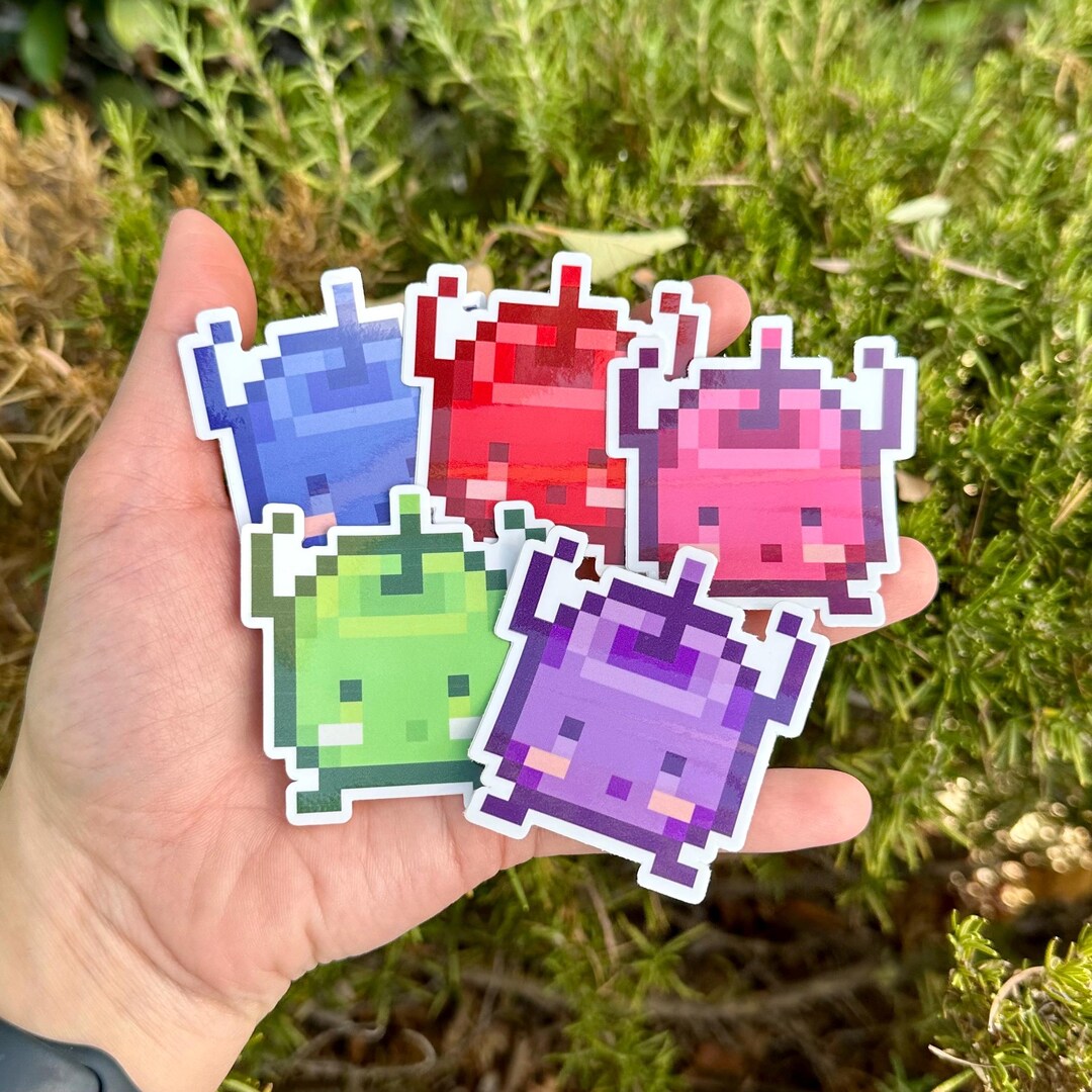 Junimo Sticker Pack, Stardew Valley Stickers - Etsy