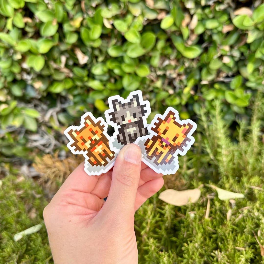 Stardew Valley Cats Sticker Pack - Etsy