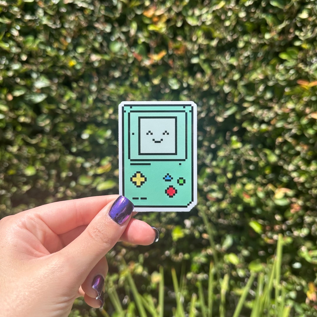 Beemo Gameboy Sticker Vinyl Laminated - Etsy