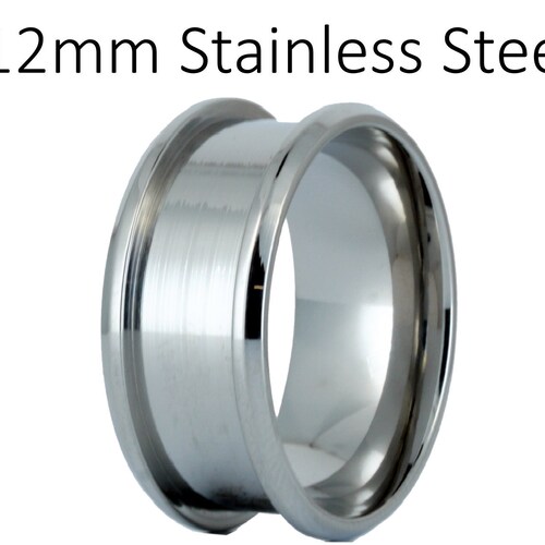 Bulk Ring Core Blanks 8mm 5 Pack Stainless Steel - Etsy