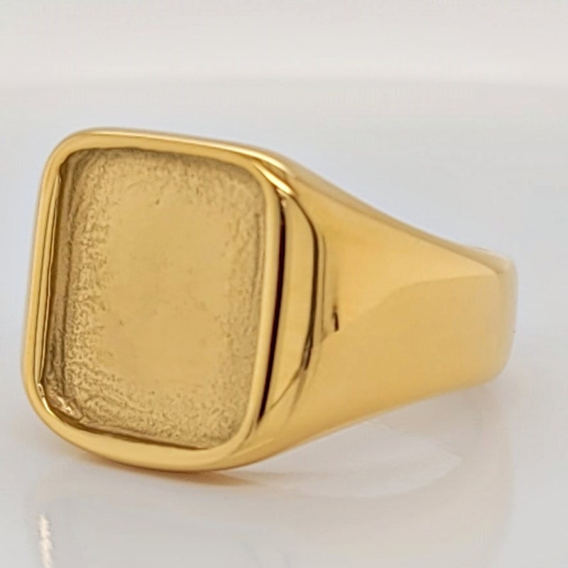 Mens Blank Signet Rings - Etsy