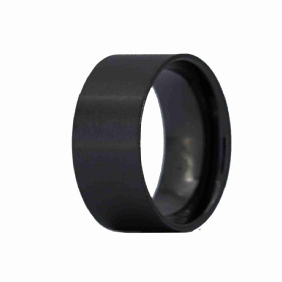 Black Ceramic Ring Core Insert 10mm | Etsy