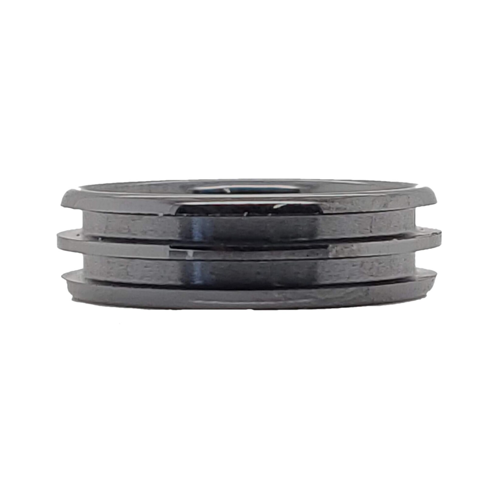 6mm Ring Core Blank- Double Channeled Black Ceramic - Etsy