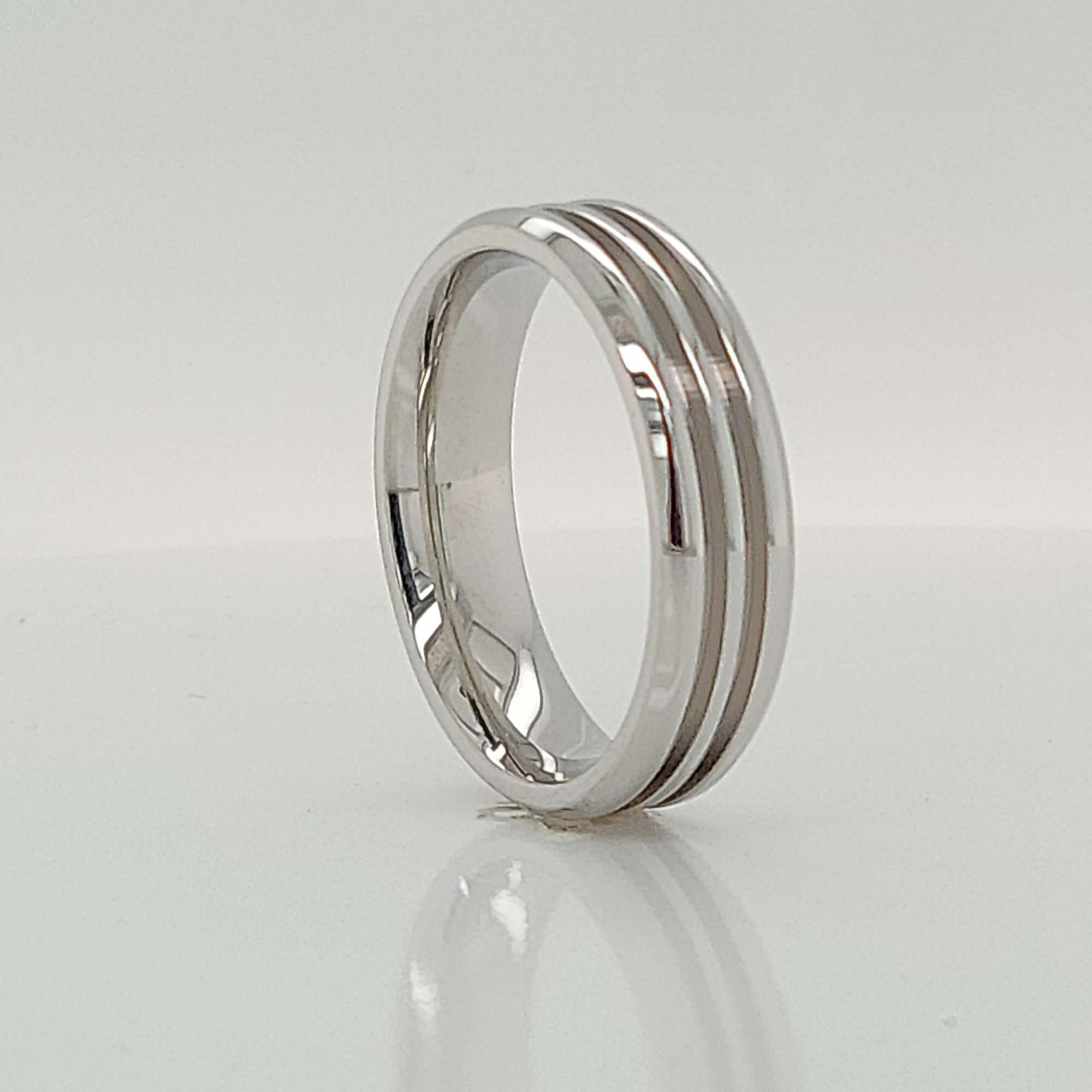 6mm Ring Core Blank- Double Channeled - Stainless Steel - Etsy