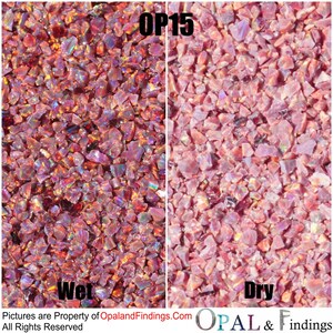 Crushed Opal - OP15 - Black Cherry - 1 Gram - Etsy