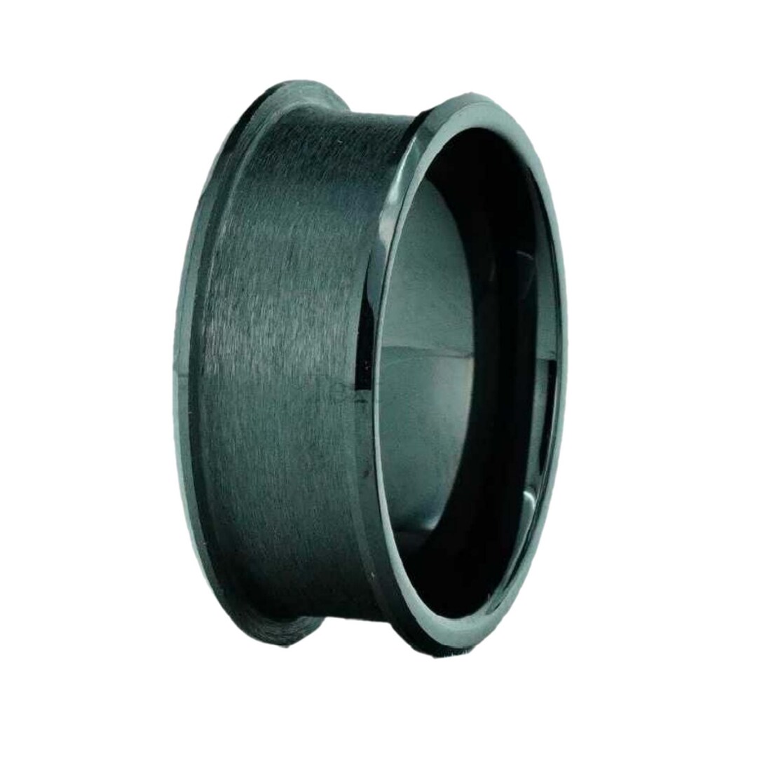 Black Ceramic Ring Core Blank - 10mm - Etsy