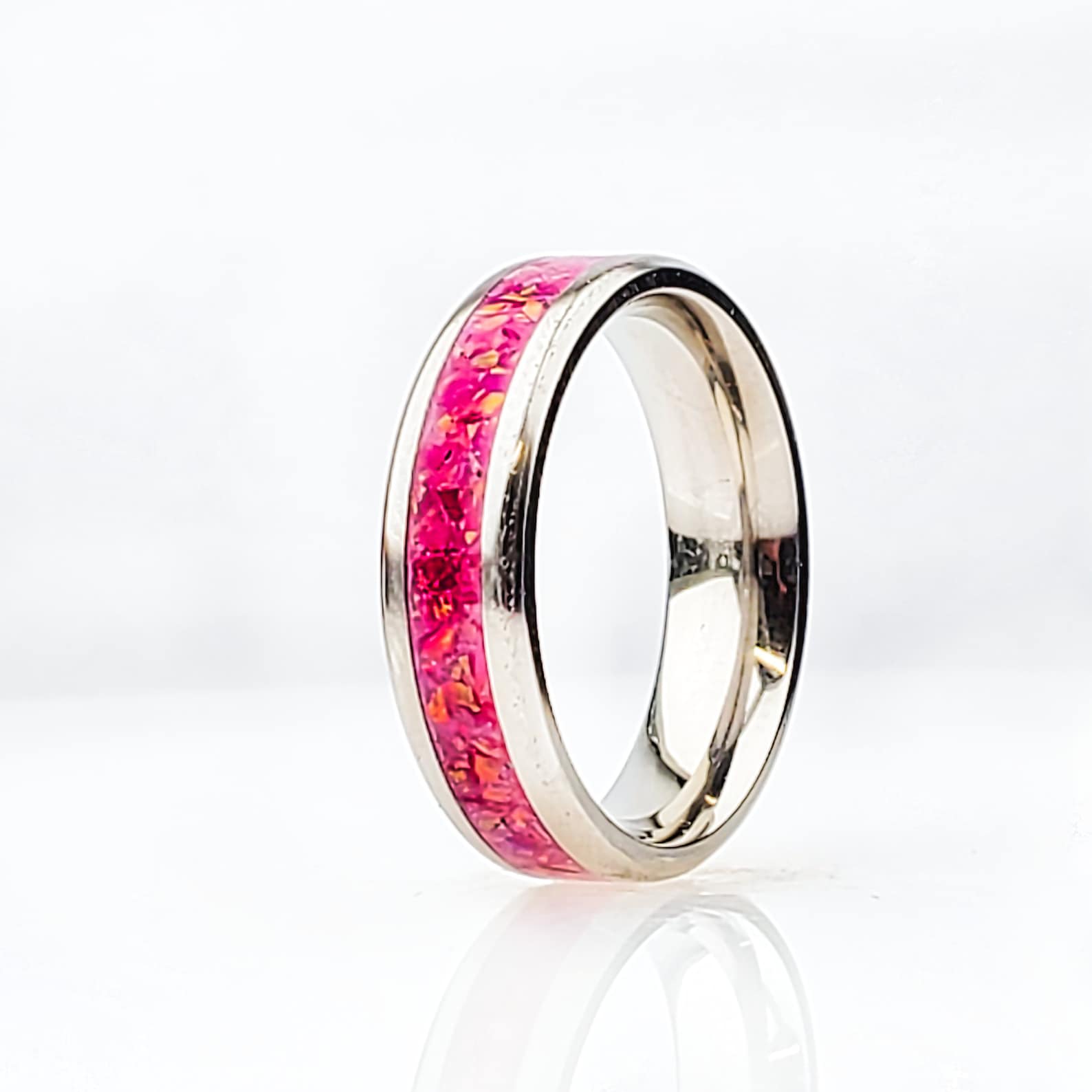 Cremation Jewelry Ring 78 Available Colors Free Engraving | Etsy