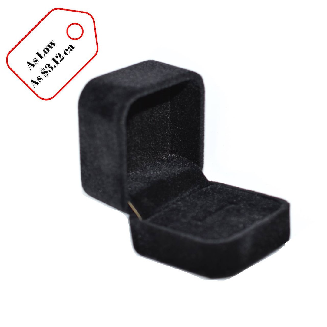 Luxury Small Velvet Engagement Ring Box - Etsy