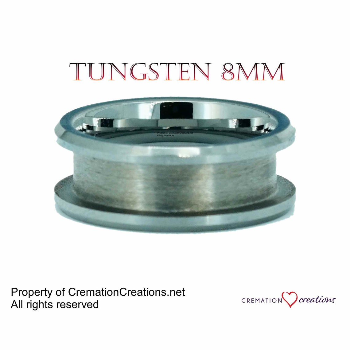 Tungsten Ring Core Blank 8mm - Etsy