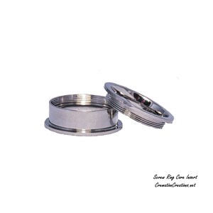 8mm Threaded 2-piece Ring Core - Etsy