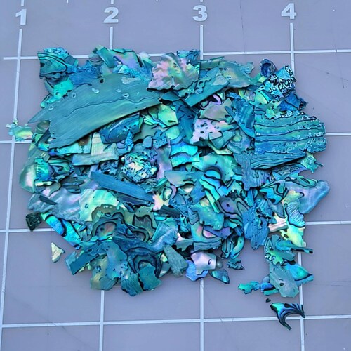 Purple Mother of Pearl Crushed Abalone Shell 10g - Etsy