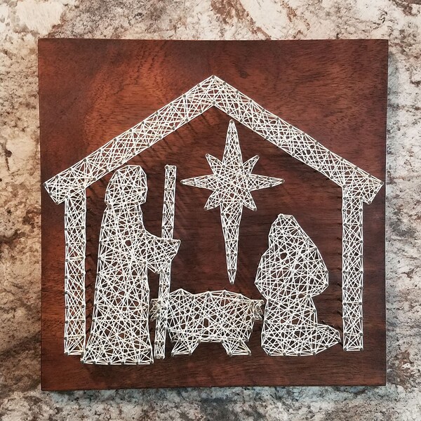 Nativity String Art - Etsy