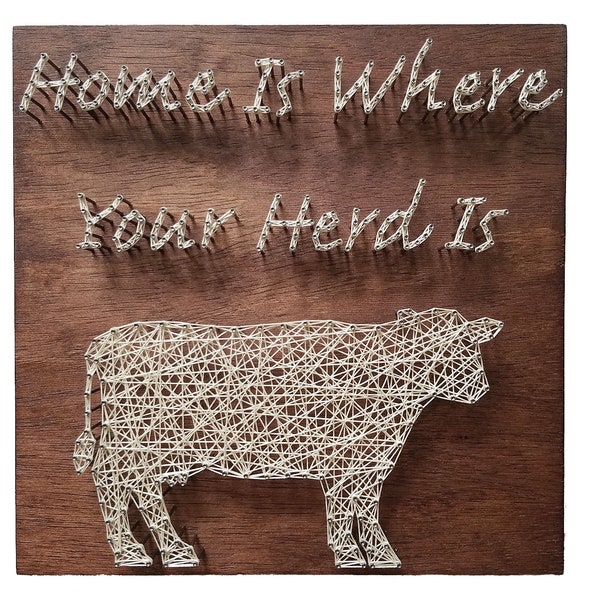 Pig String Art - Etsy