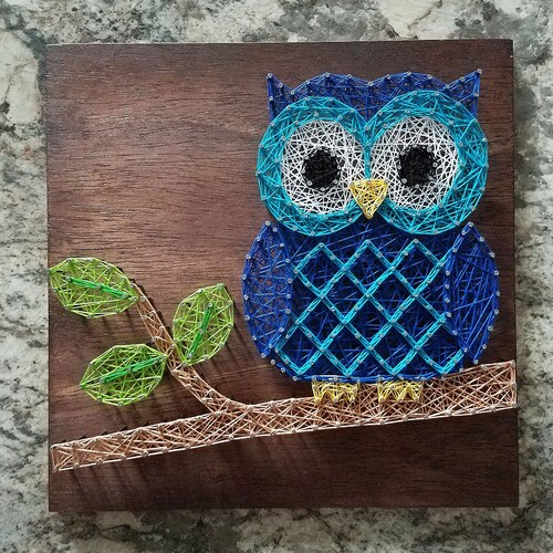 Family With Hearts String Art Template | Etsy