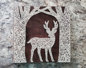 String Art Deer - Etsy