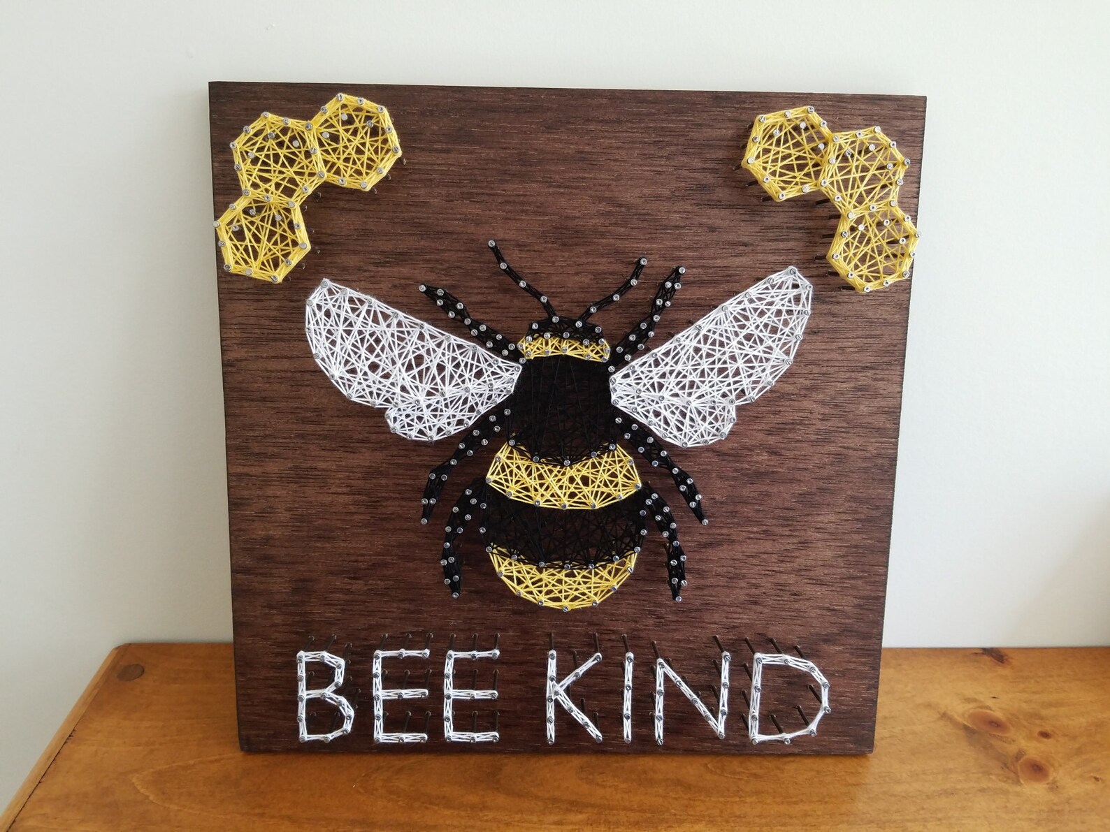 Bee String Art - Etsy