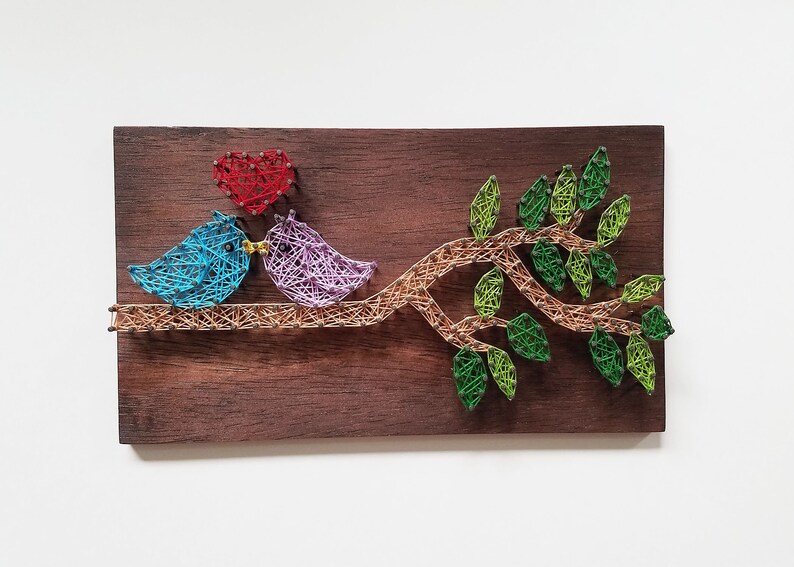 Love Birds String Art - Etsy