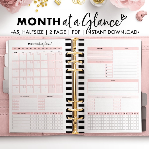 Month at a Glance - Etsy