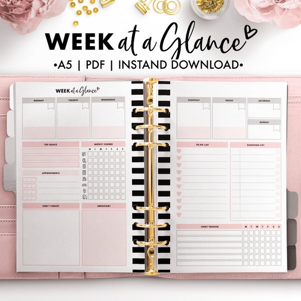 Week at a Glance - Etsy