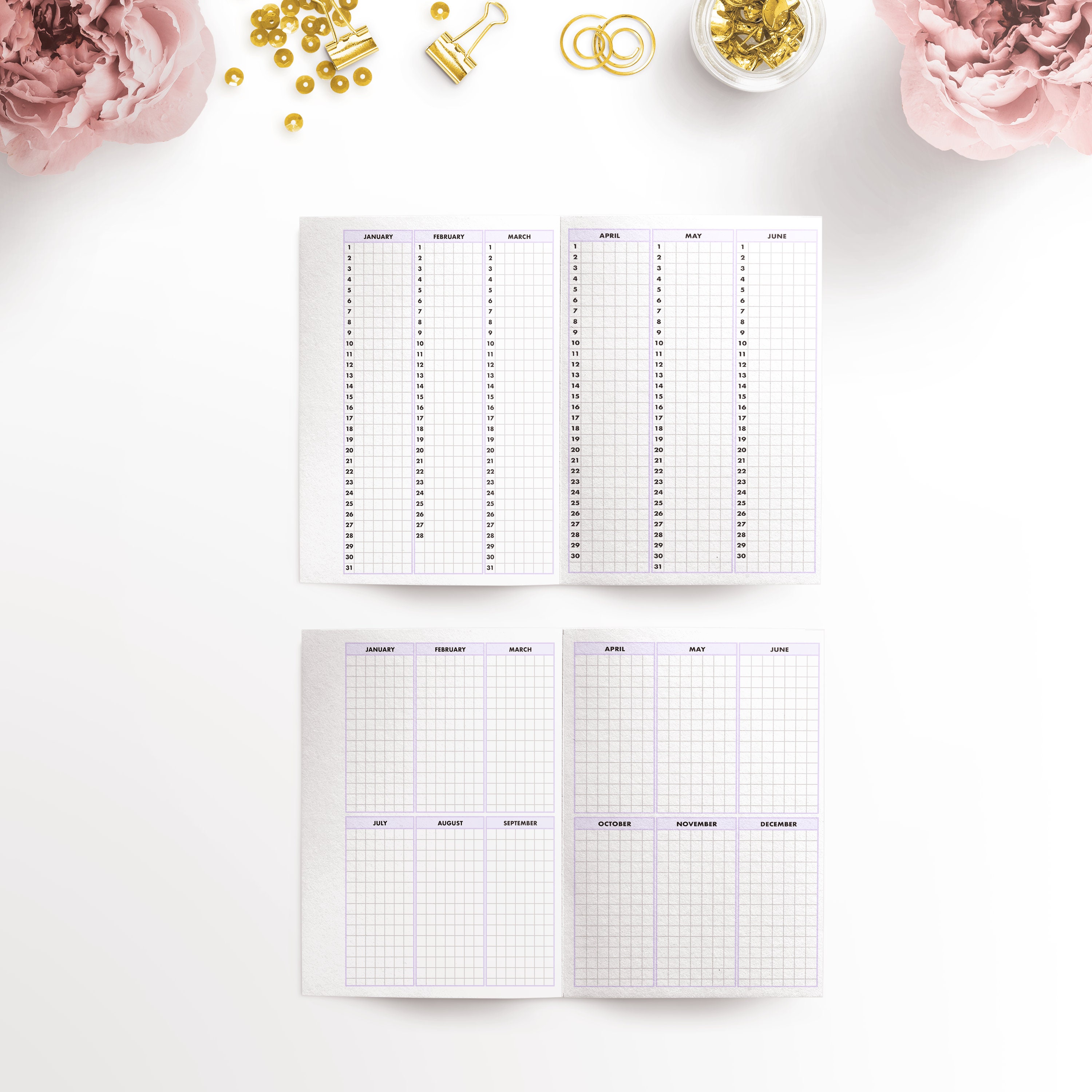 Micro HP Micro Happy Planner Full Bundle 2nd Edition | Etsy