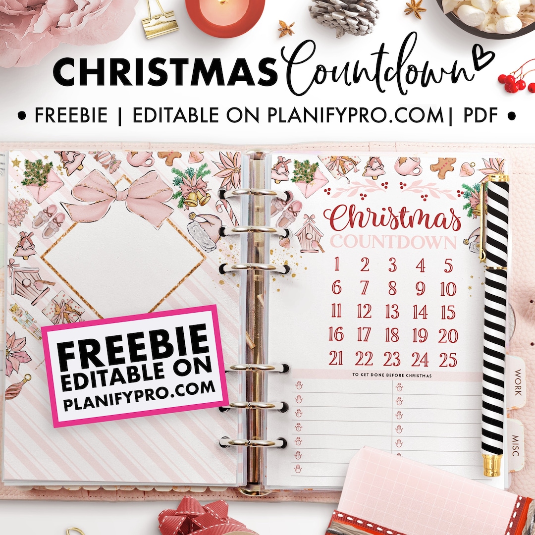 Planify Pro, Christmas Countdown and Cover, Please Don't Buy - Etsy