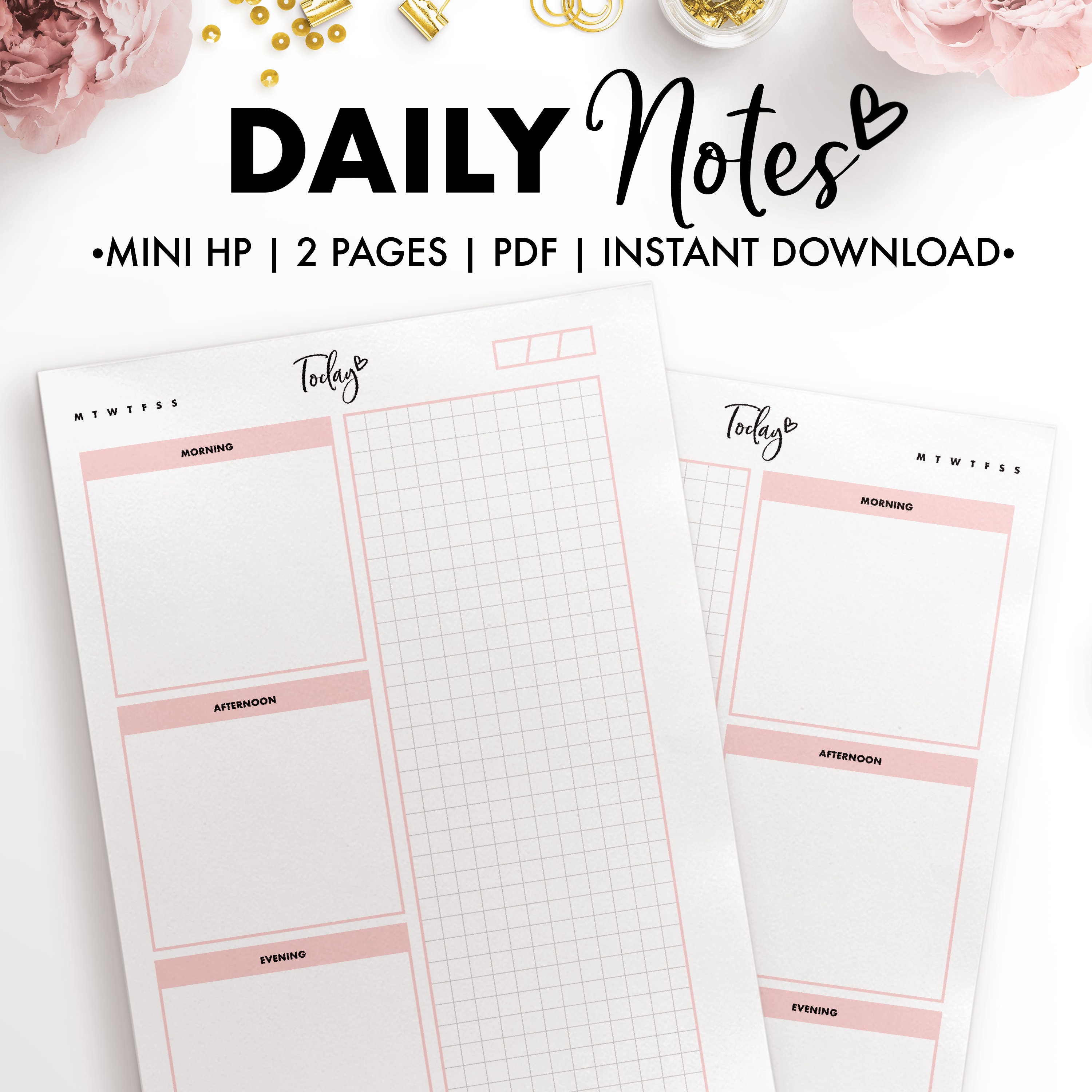 Planify Pro, Mini HP, Planner Essentials - Etsy