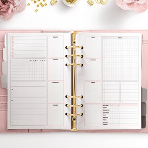 Personal Wide Weekly Tracker - Etsy