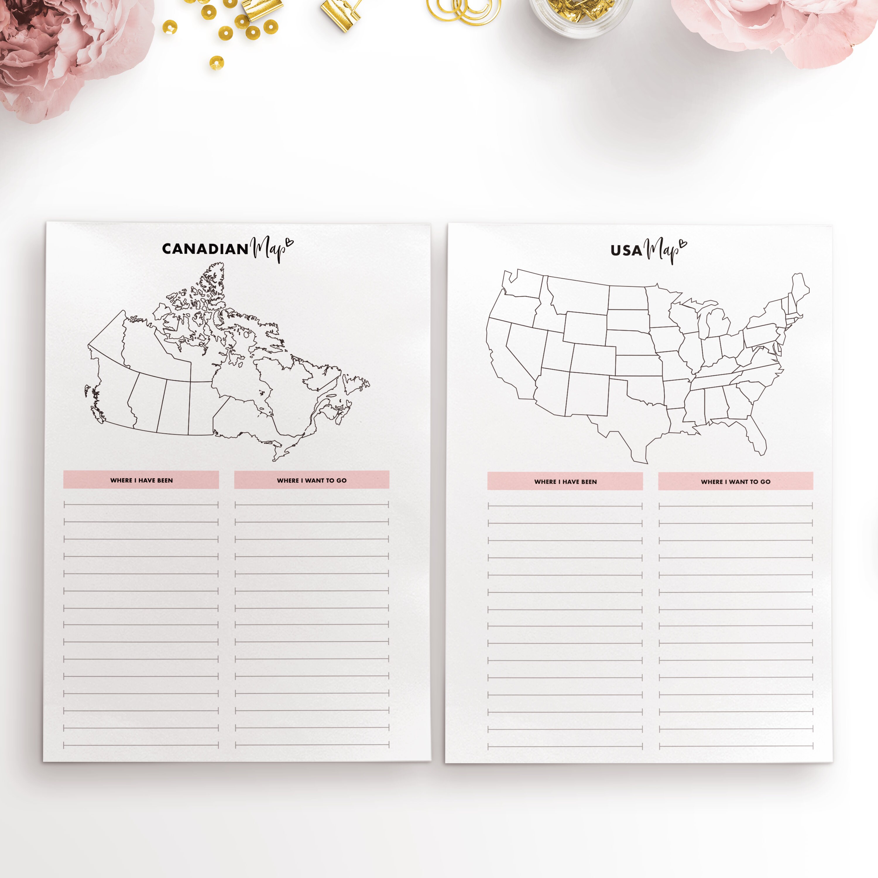 B6 Travel Planner - Etsy